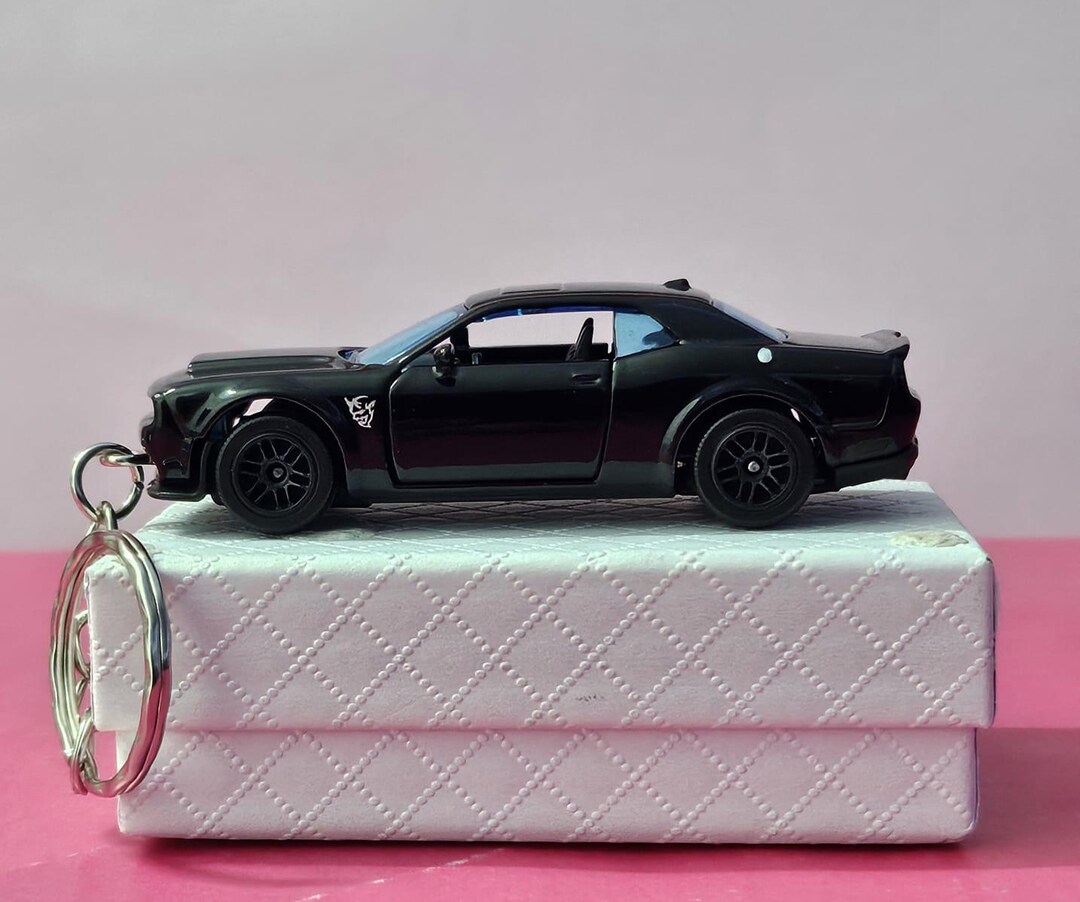 Dodge Charger Srt Demon Keyring - Etsy