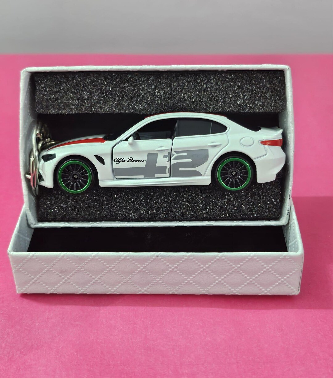 Alfa Romeo Giulia Keyring Gift Pack Free Boxed Shipping - Etsy