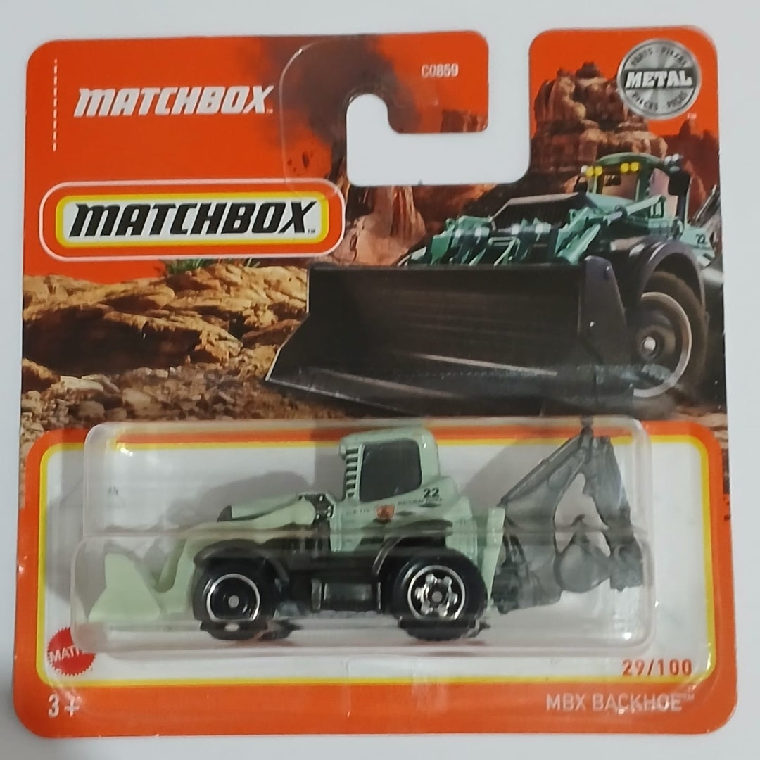 Mbx Backhoe Matchbox - Etsy