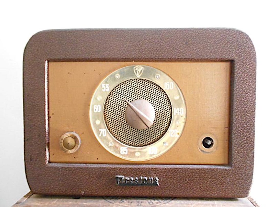 Vintage Firestone Tube Radio Model 4-C-21, for Parts Repurposing ...