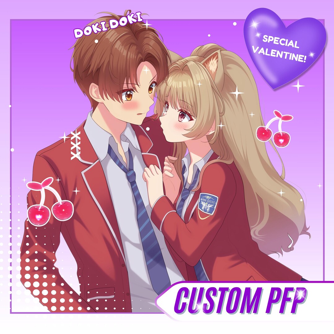 CUSTOM Pfp Pfp Anime Pfp Commission Vtuber Pfp Profile Icon Pfp ...