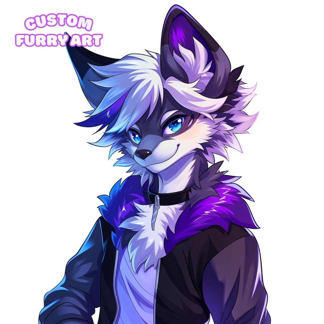 Custom Furry Art Commission | Anthro OC-personagekunstwerk | Leuke ...
