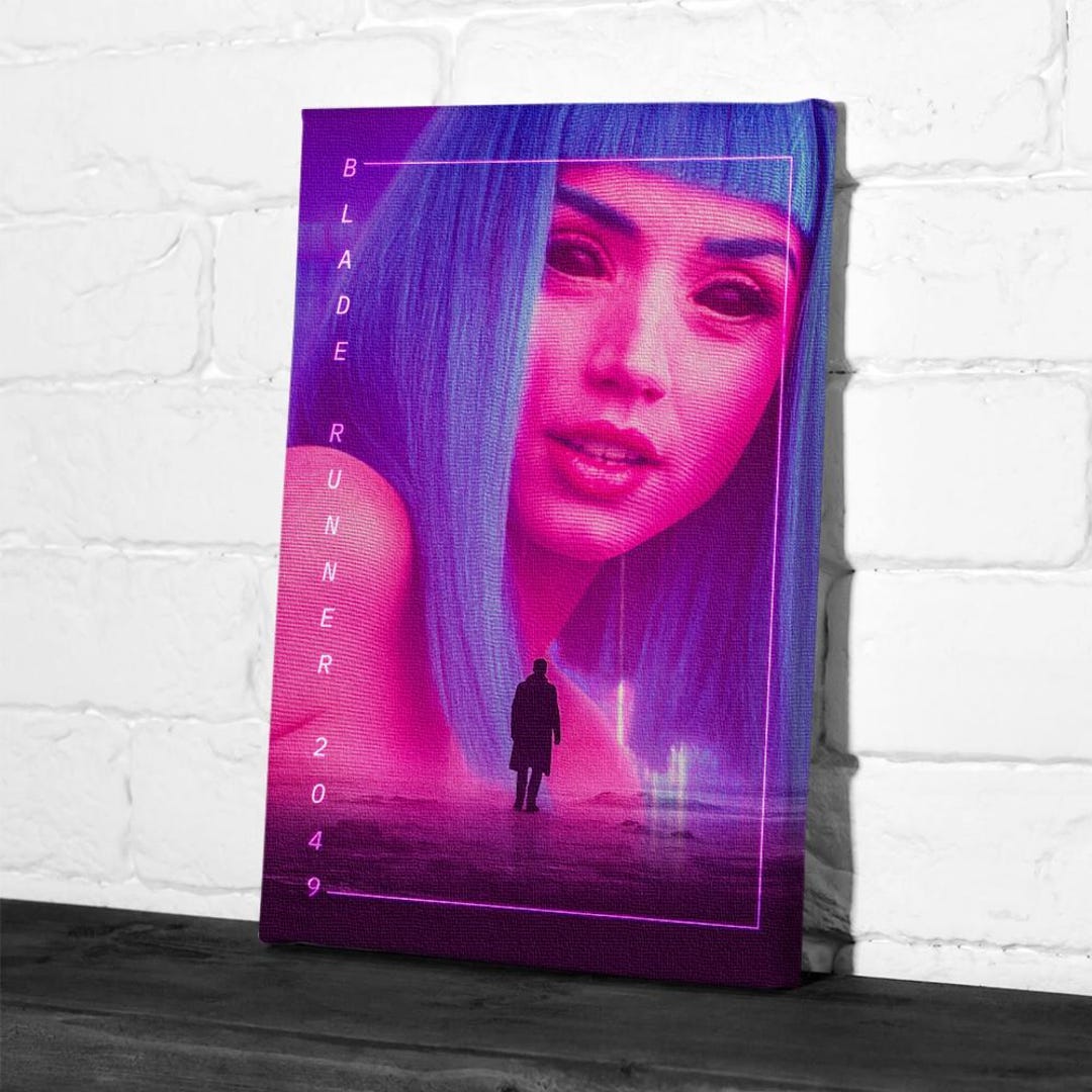 Blade Runner 2049 Movie Poster Canvas Print Wall Art, Living for Living ...