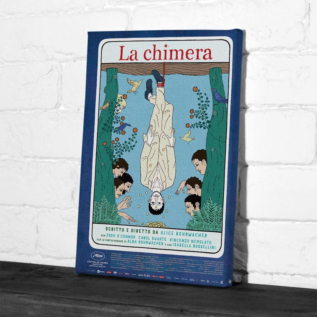La Chimera Movie Poster Canvas Print Wall Art, Living for Living Room ...