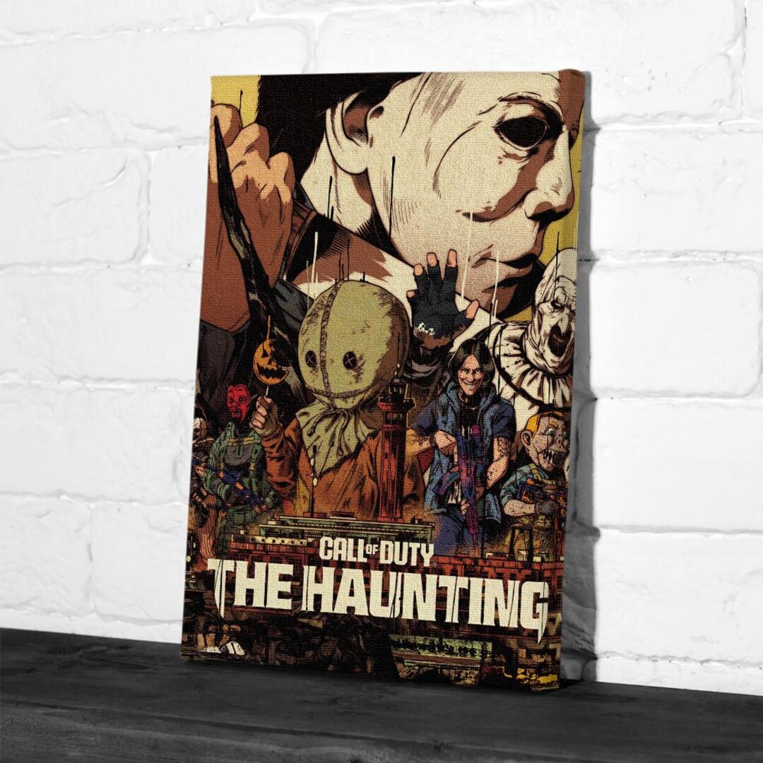 The Haunting Horror Movie Posters Canvas Print Wall Art, Living for ...