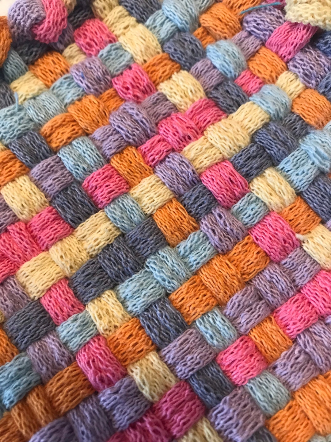 Rainbow Potholder Pastel Large Pro Loops Set of 2 - Etsy