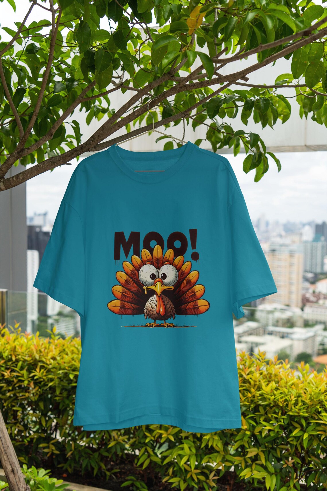 Funny Thanksgiving Turkey Moo Png, Turkey Png, Thanksgiving Turkey Png ...