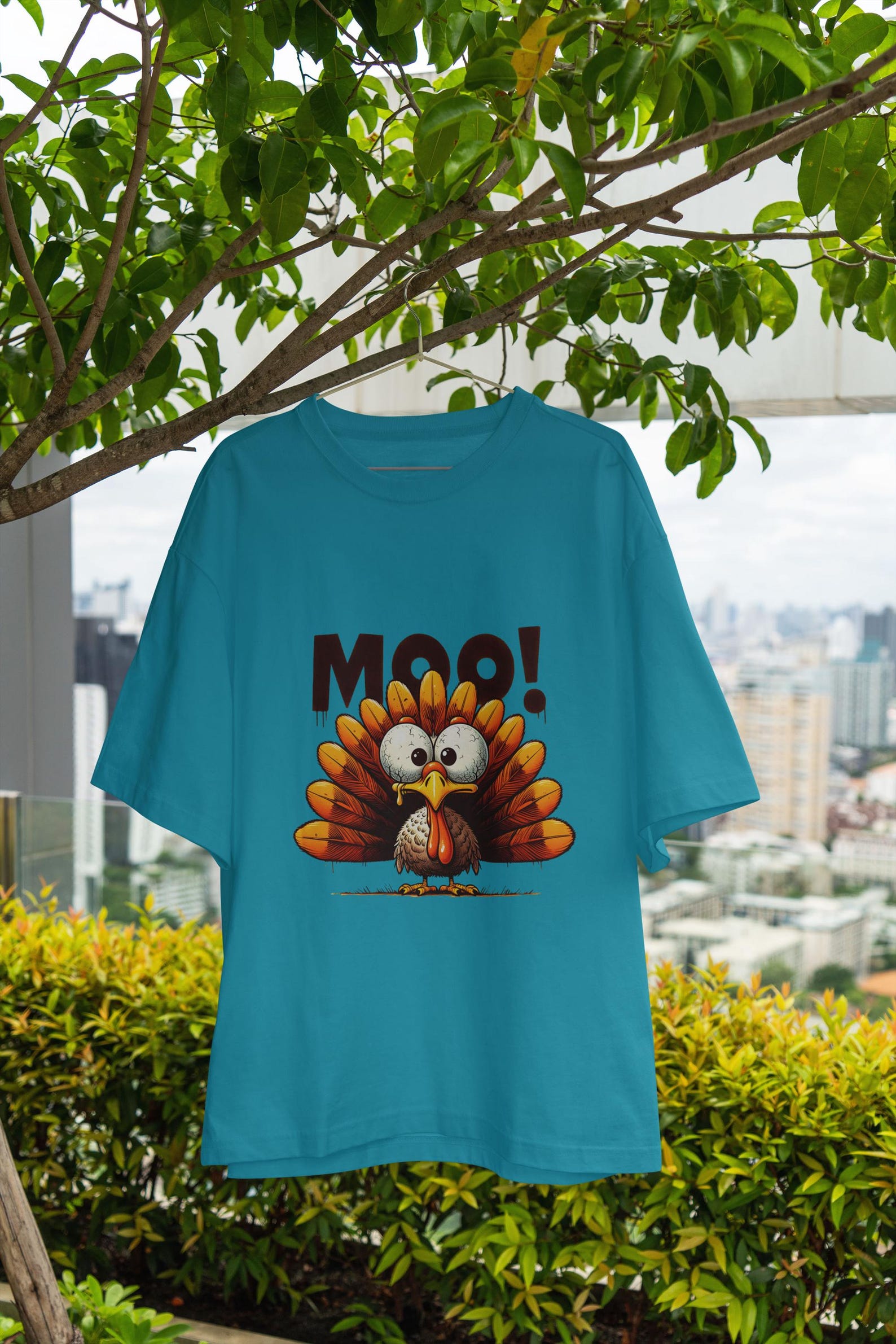 Funny Thanksgiving Turkey Moo Png, Turkey Png, Thanksgiving Turkey Png ...