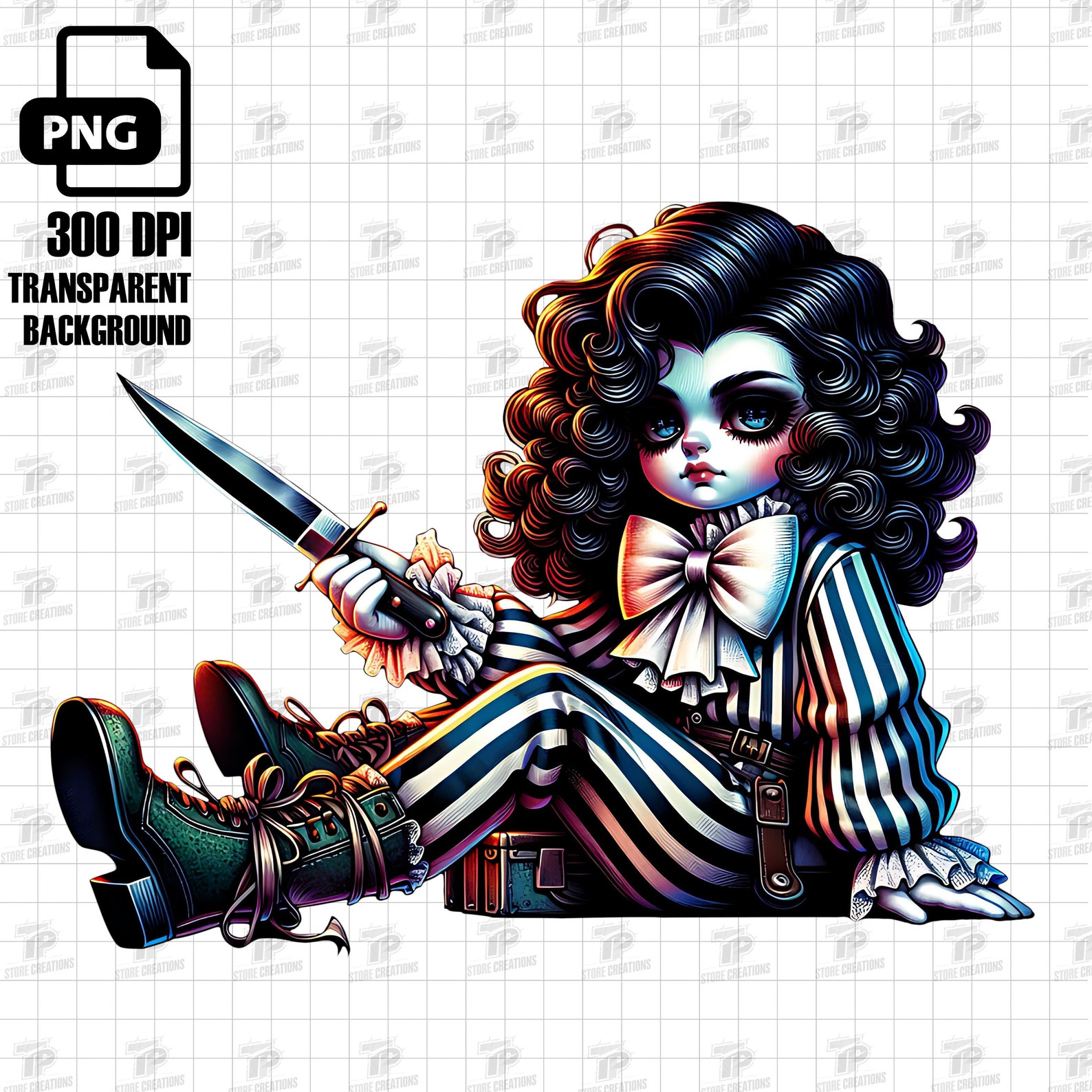 Horror Mama Png, This Mama Love Her Nightmares Png, Horror Characters ...