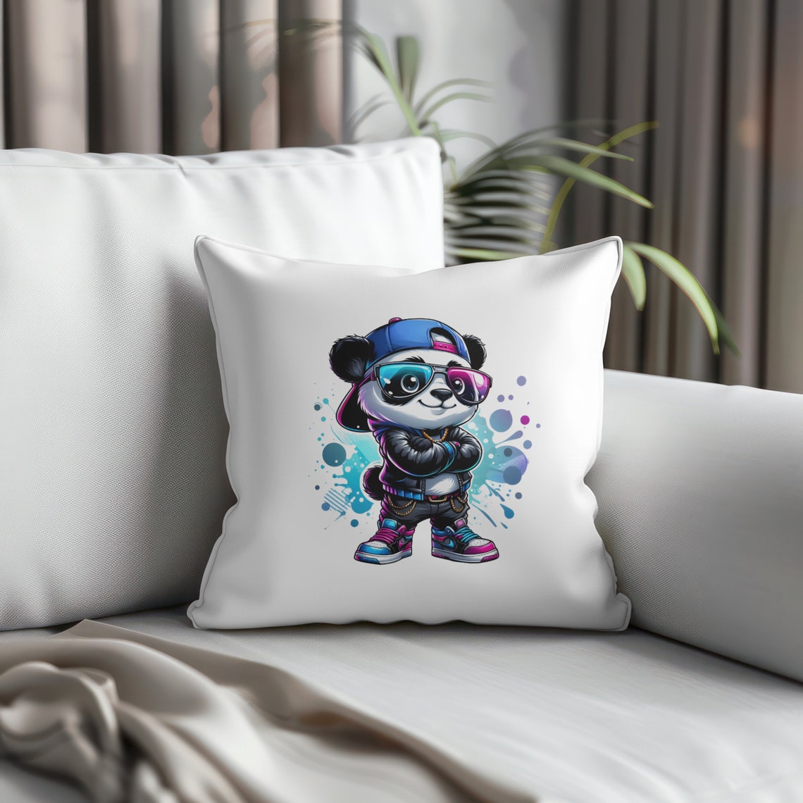 Hip Hop Panda Png, Streetwear Panda Png, Urban Panda Art, Urban ...