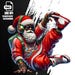 Breakdancing Santa PNG, Hip Hop Santa Png, Urban Santa Png, Funny Santa ...