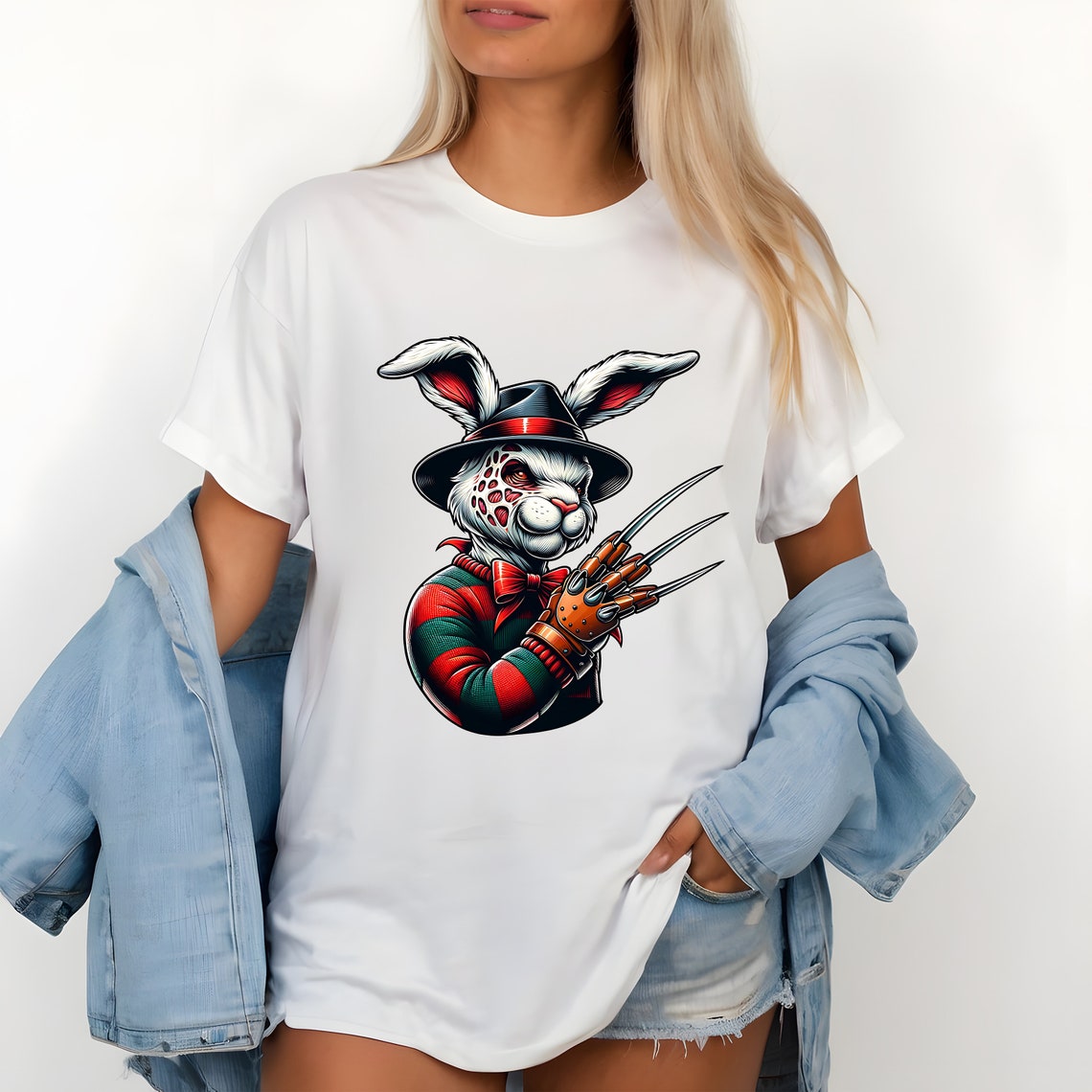 Horror Rabbit Character Png + Svg,horror Bunny Character, Horror ...