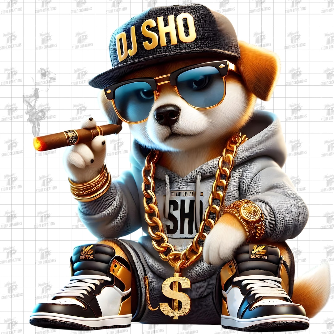 Gangster Dog Png, Hip Hop Dog Png, Gangsta Dog Png, Urban Dog, Urban ...