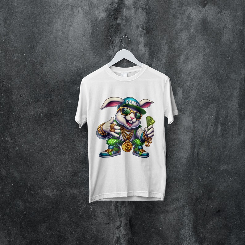 Gangster Bunny Png, Urban Best Bunny Png, Streetwear Rabbit Clipart ...