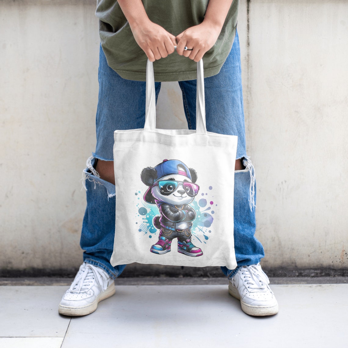 Hip Hop Panda Png, Streetwear Panda Png, Urban Panda Art, Urban ...