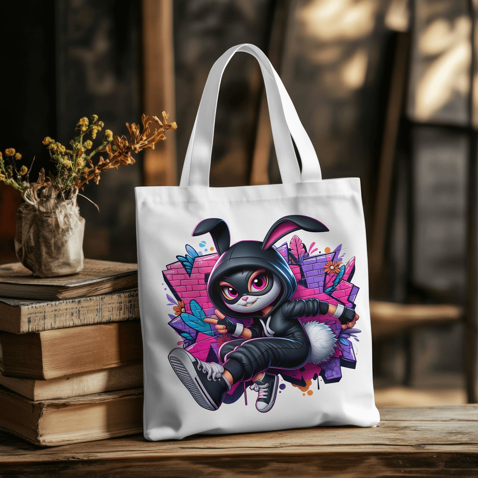 Rabbit Girl Thief PNG, Cool Bunny Art, Street Style Bunny, Urban ...