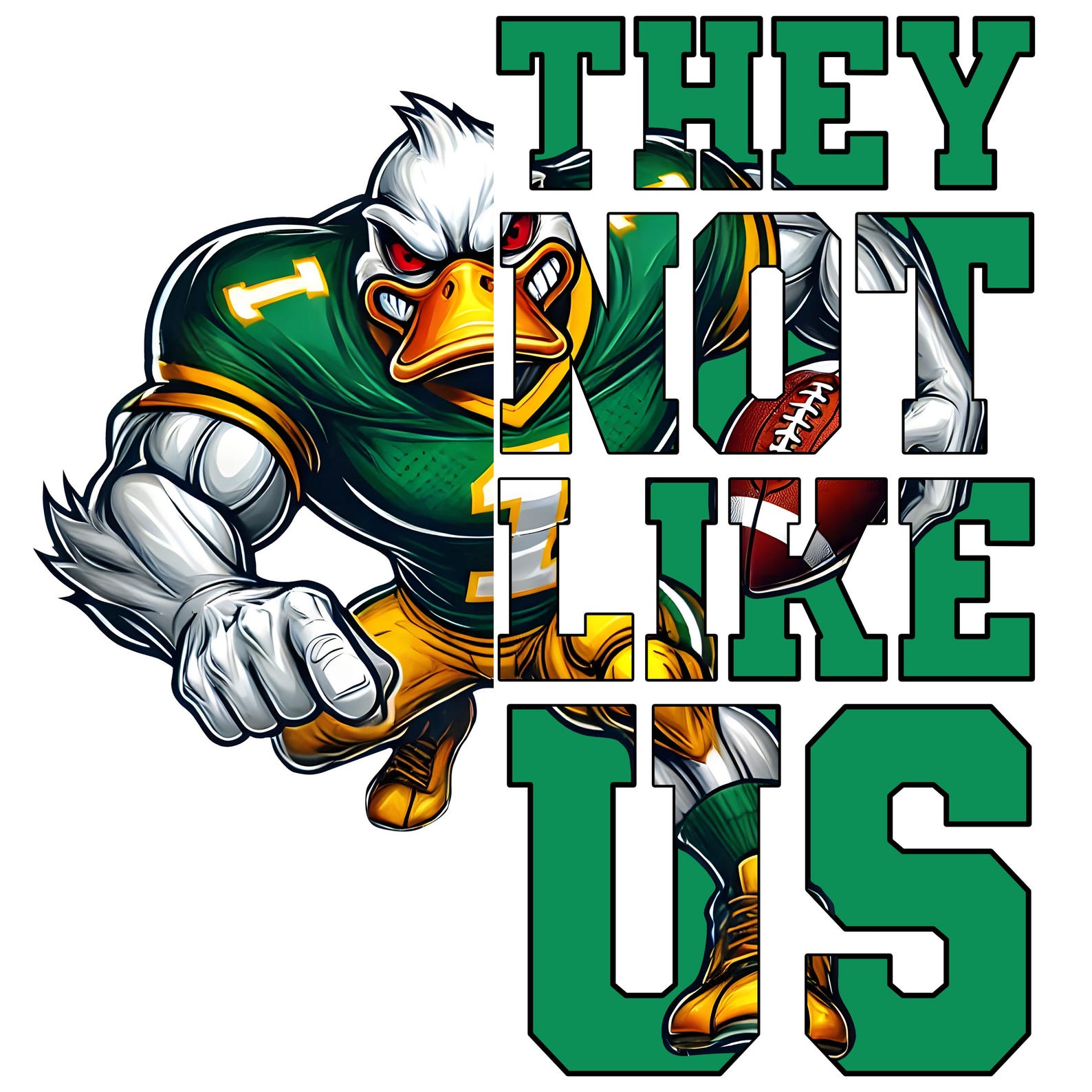 Ducks They Not Like Us PNG, Ducks Png, Ducks Football Png, American ...