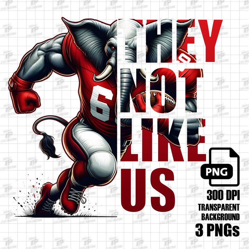 They Not Like Us Svg - Etsy