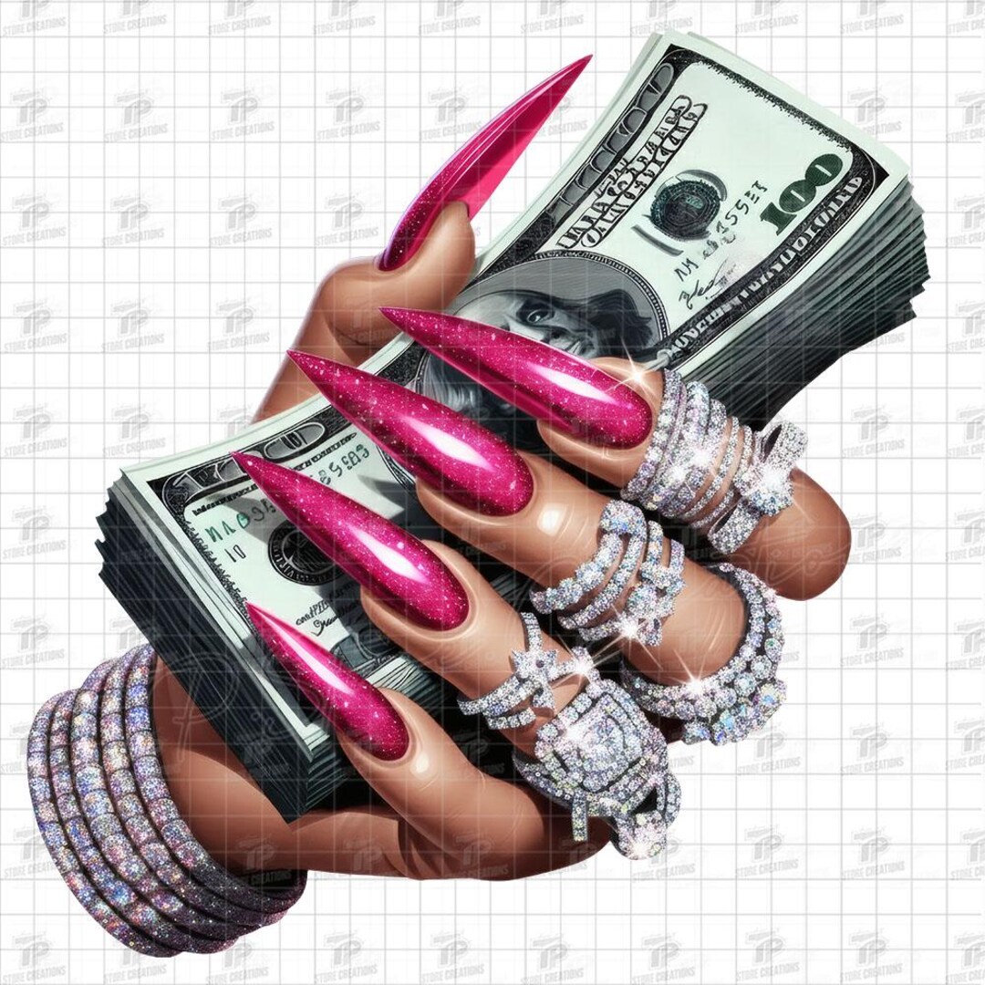 Light Women Hand Holding Money PNG, Money Stack Clipart, Cash Money ...