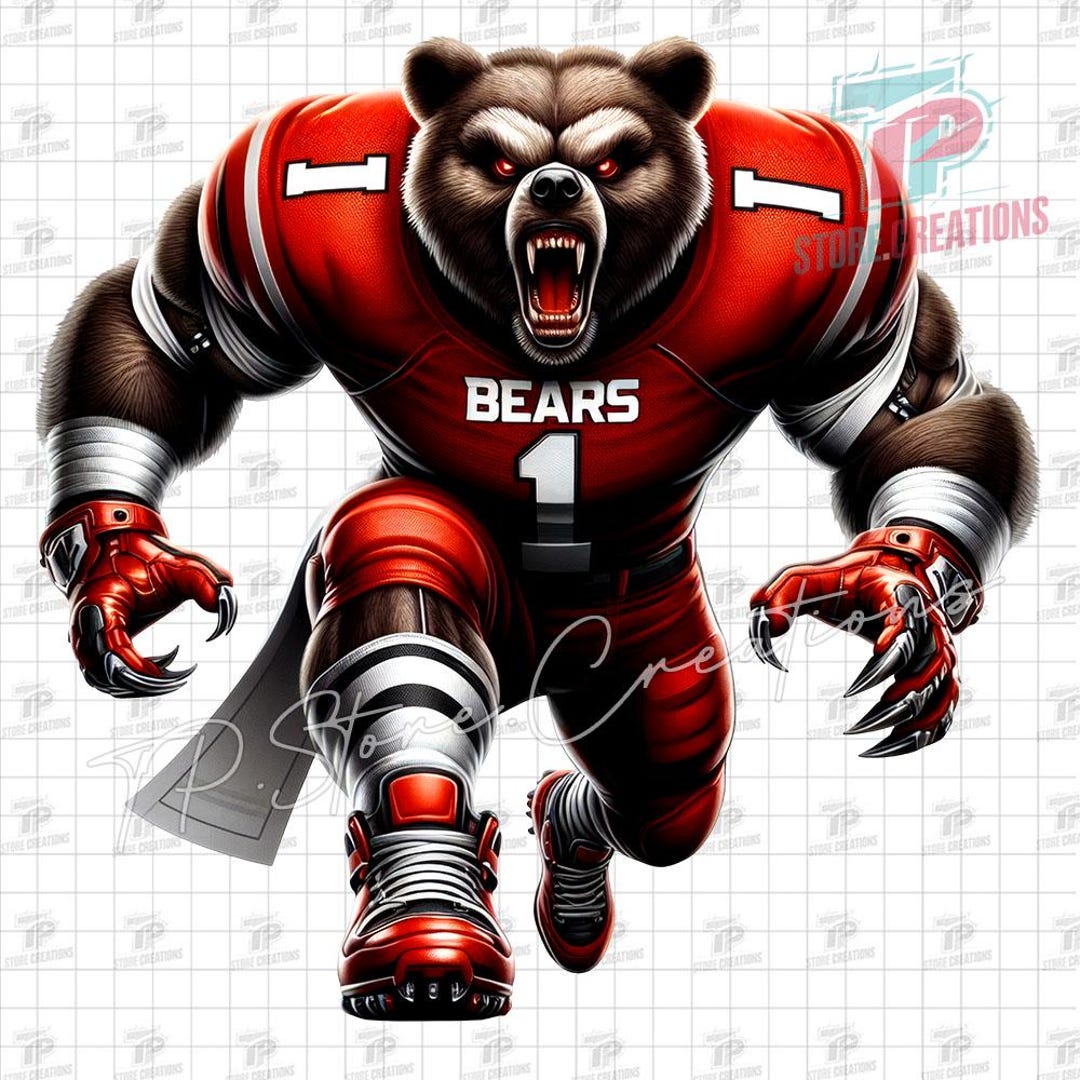 Bears Football Png, Bears Mascot Png, Sports Team Clipart, Bears Png ...