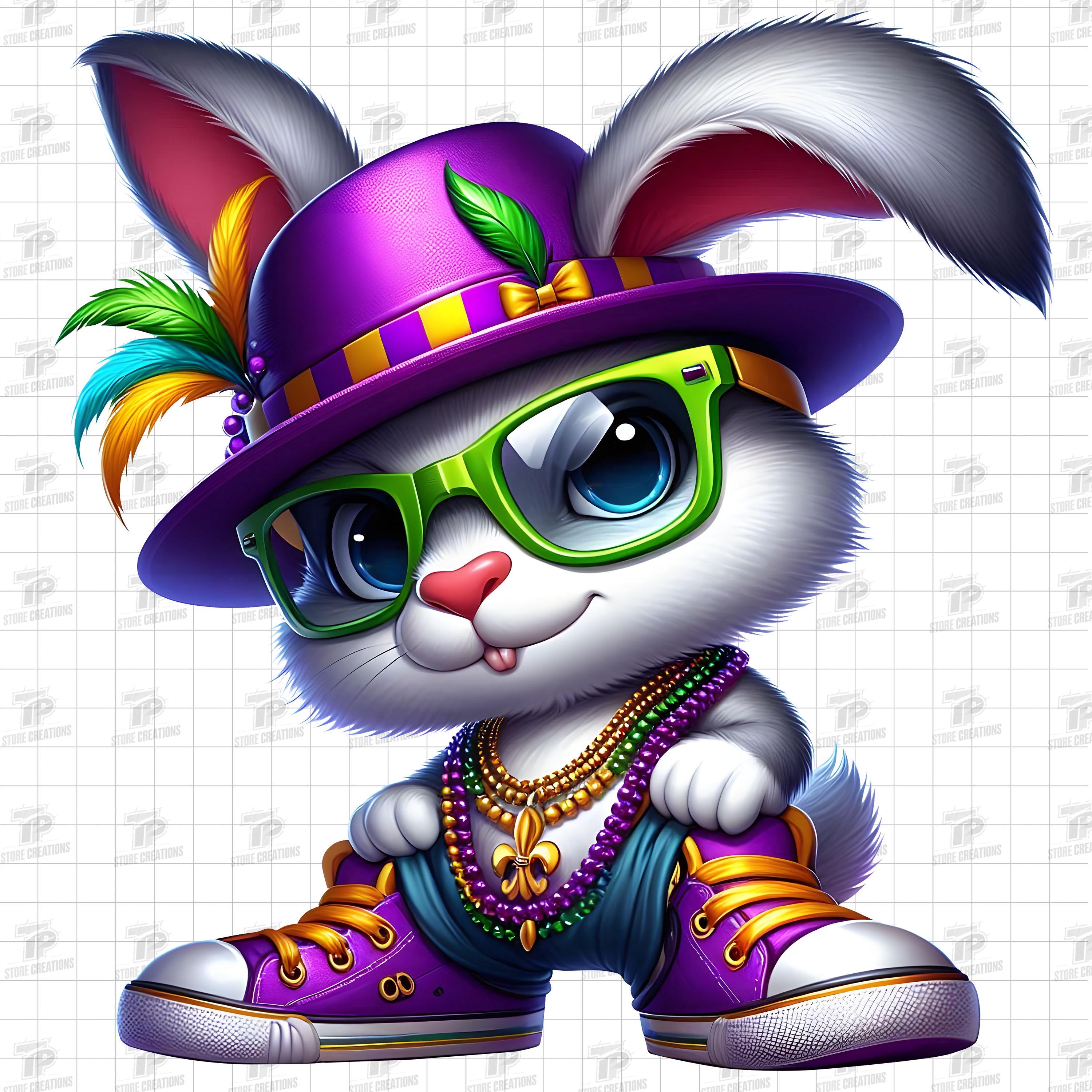 Mardi Gras Rabbit Png, Mardi Gras Png, Mardi Gras Clipart, Happy Mardi ...