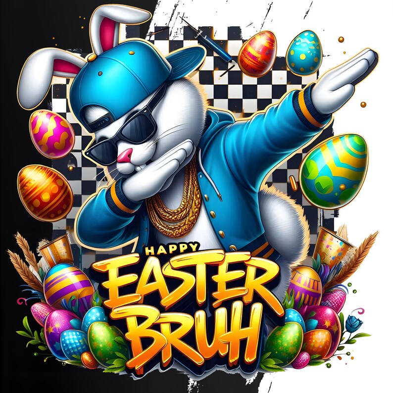 Happy Easter Bruh Bruh PNG, Happy Easter Easter, Kids Easter Png, Happy ...