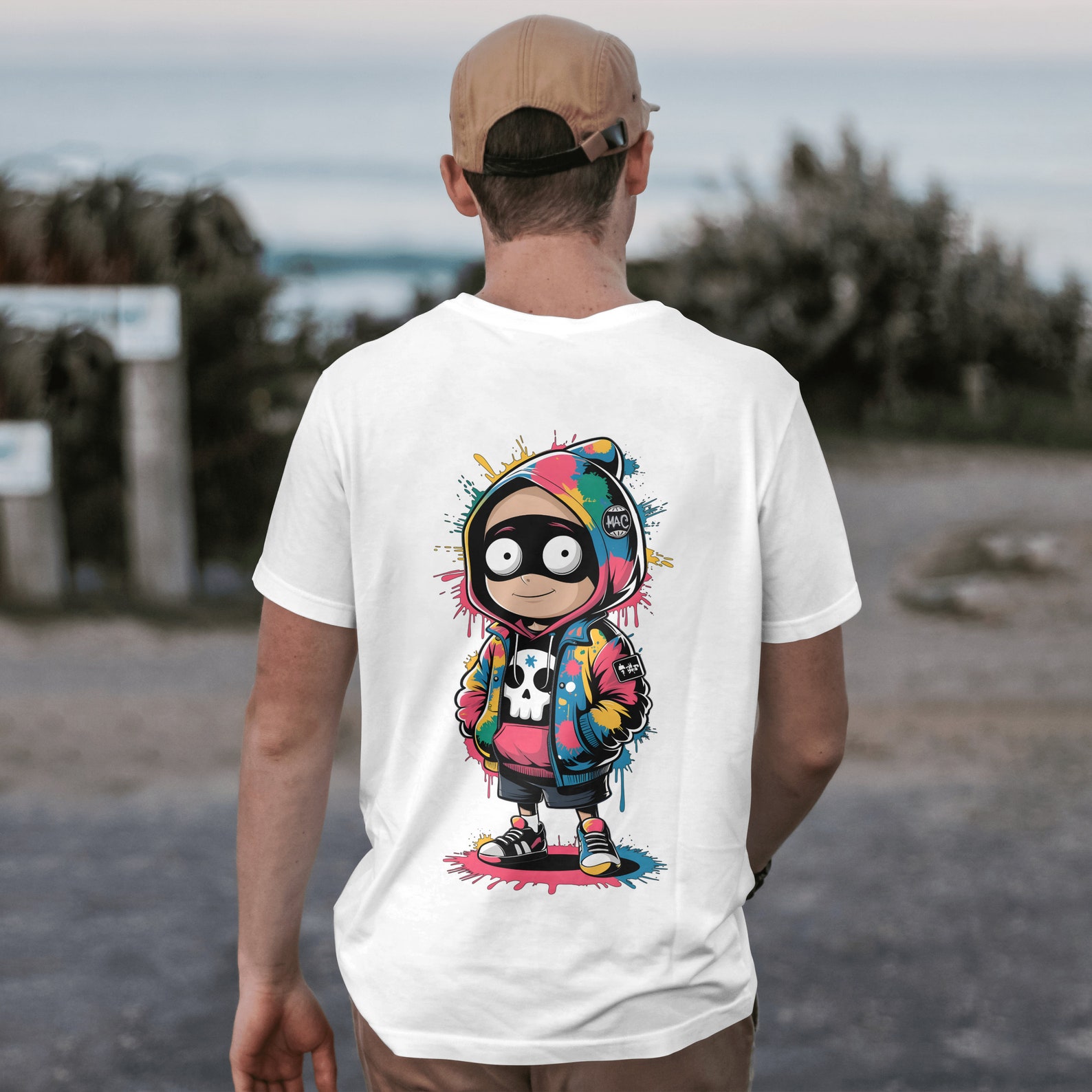 Graffiti Character Png, Colorful Cartoon Character Png, Graffiti Style ...