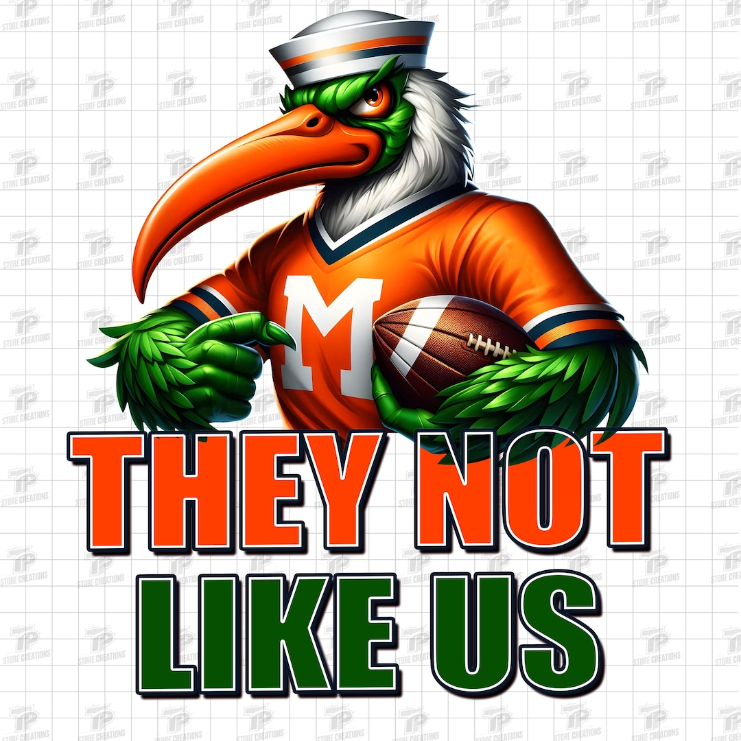 Ibis They Not Like Us PNG, Fierce Bird Design, Ibis Football Mascot Png ...