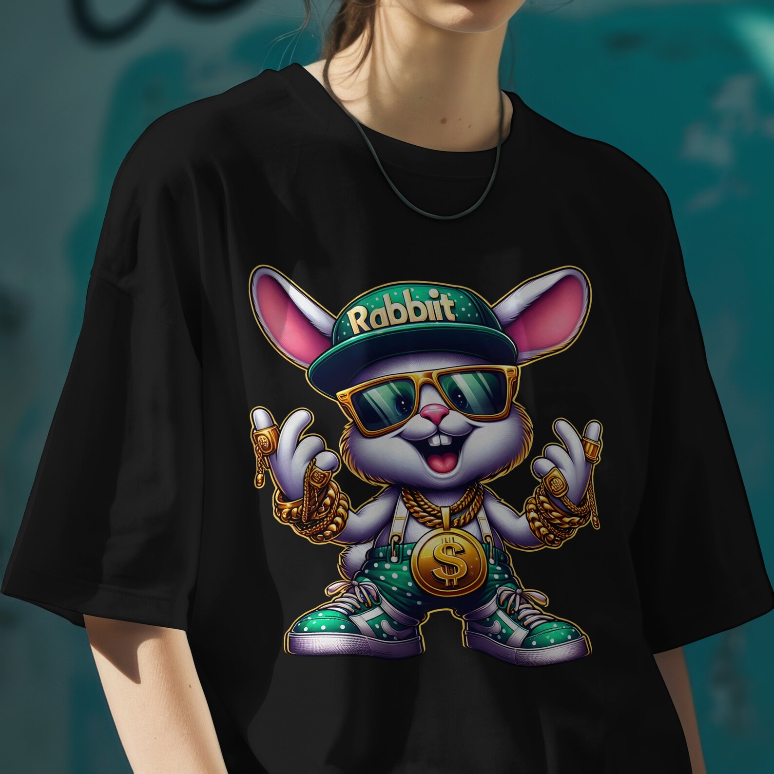 Gangster Bunny Png, Urban Best Bunny Png, Streetwear Rabbit Clipart ...