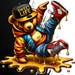 Sweet Life Teddy Bear Png, Breakdance Teddy Bear, Dripping Gold Hip Hop ...
