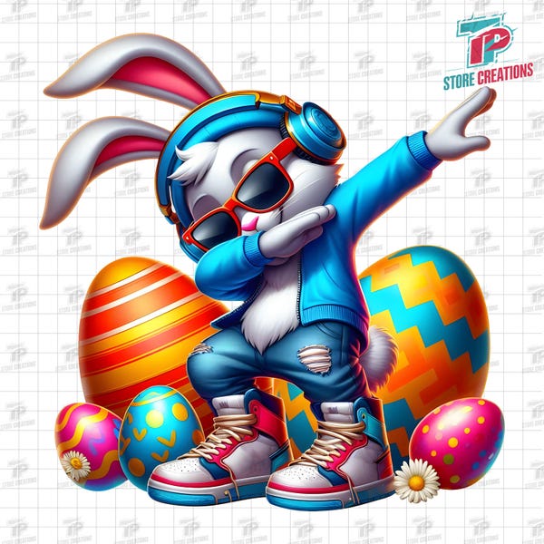 Funky Rabbit Art - Etsy UK