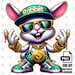 Gangster Bunny Png, Urban Best Bunny Png, Streetwear Rabbit Clipart ...