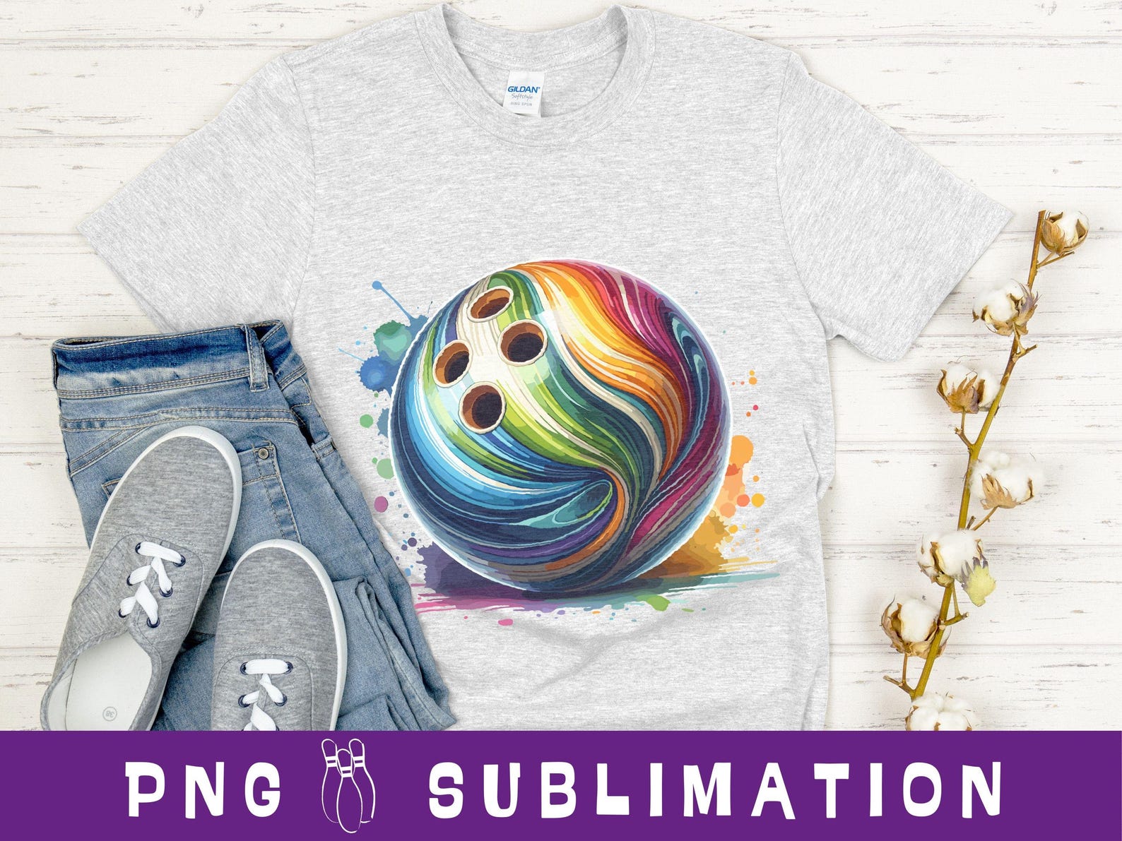 Watercolor Bowling Clipart: Sports PNG Bundle (digital Download) - Etsy