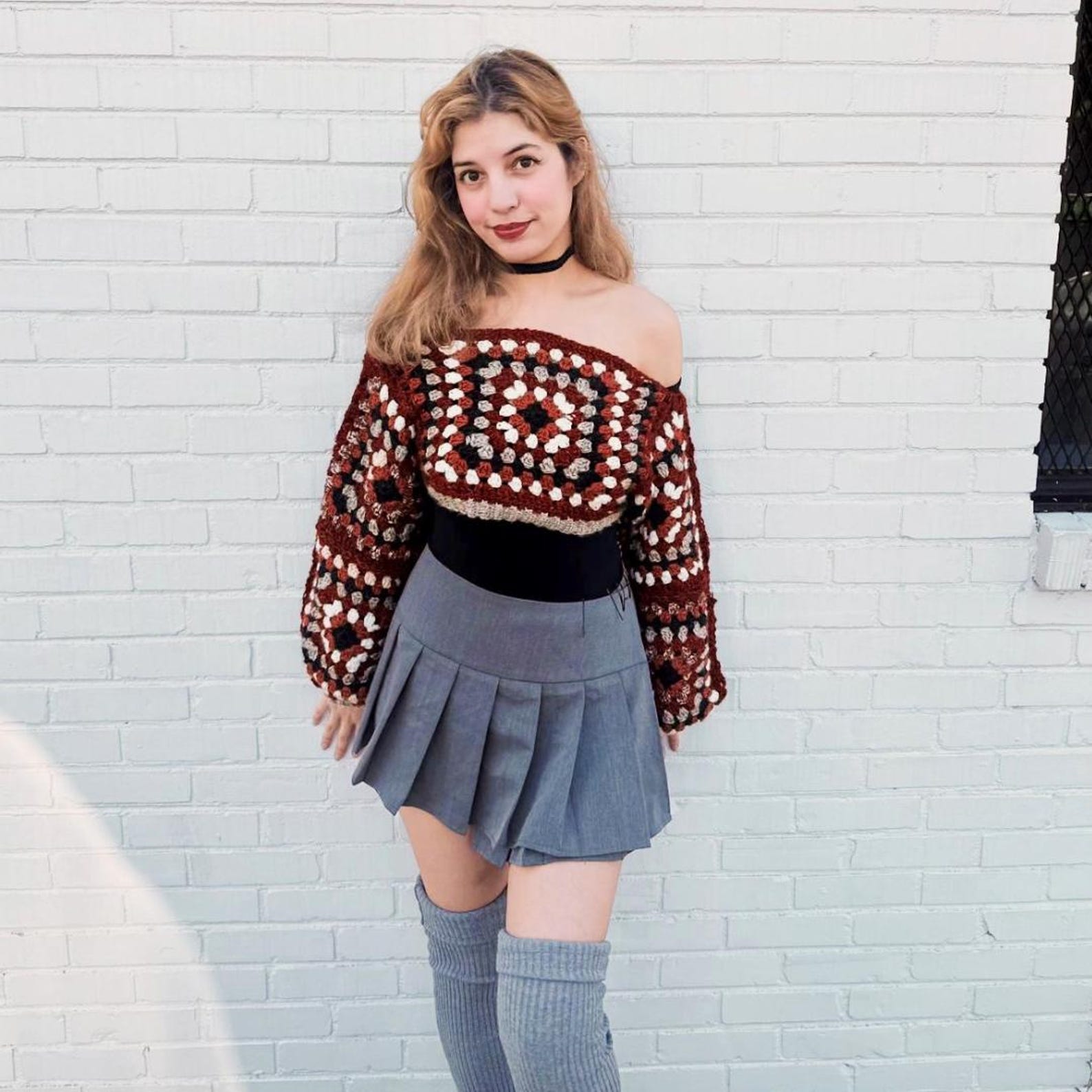 Granny Square Crochet Shrug Pattern: Beginner Friendly (PDF) - Etsy Canada