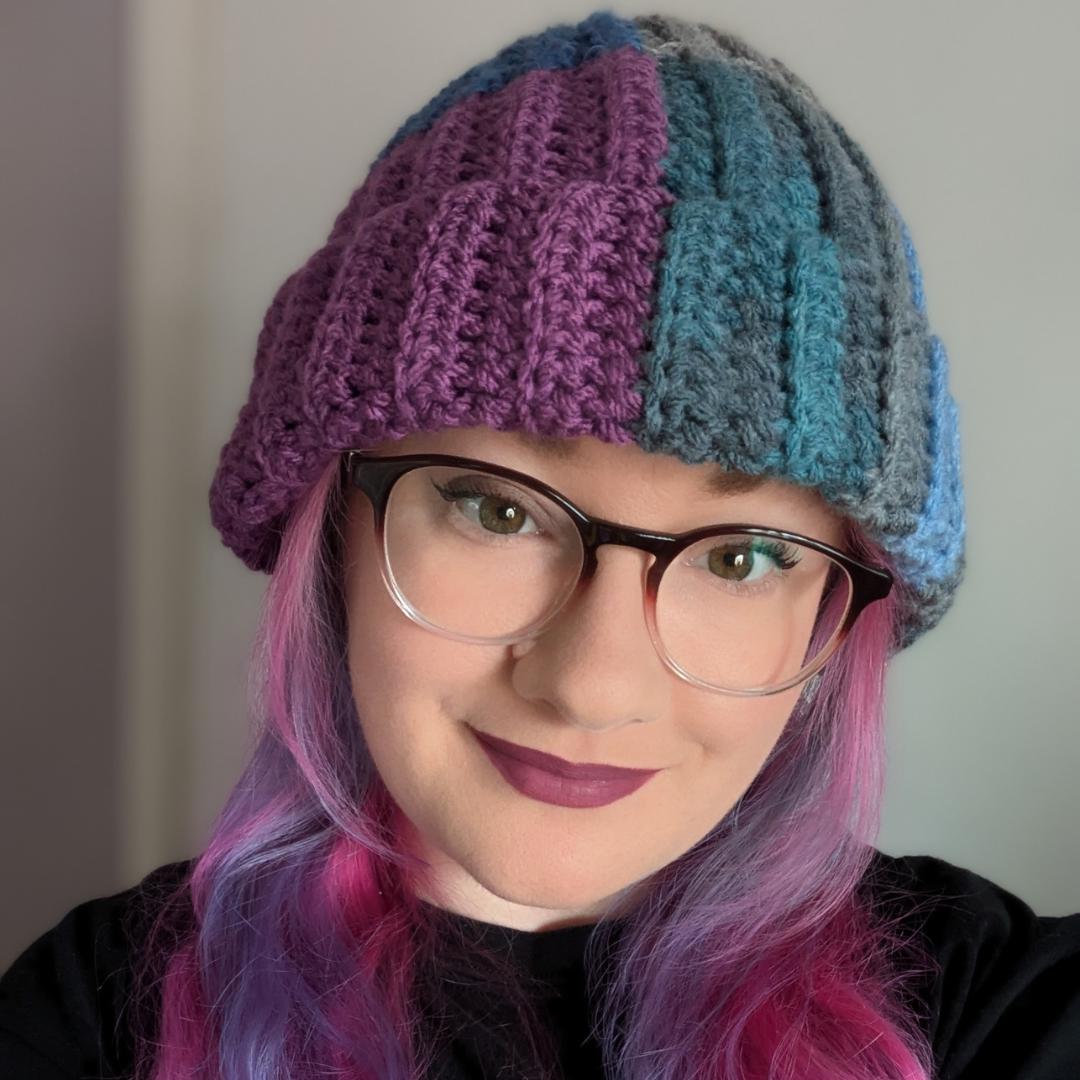 Patchwork Beanie Crochet Pattern | Seamless Closure | Adult Size ...