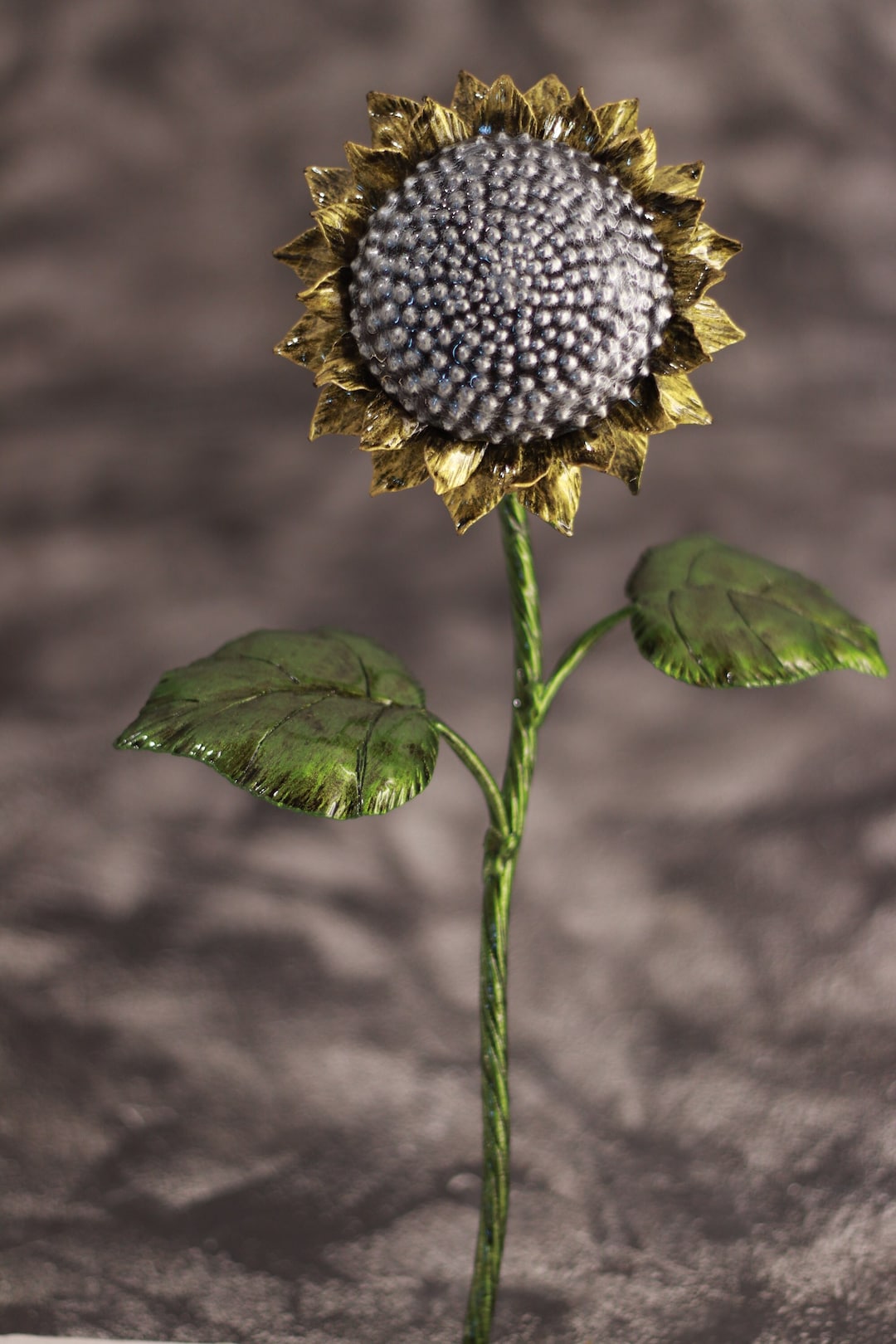 Hand Forged Metal Sunflower - Iron Anniversary Gift - Etsy