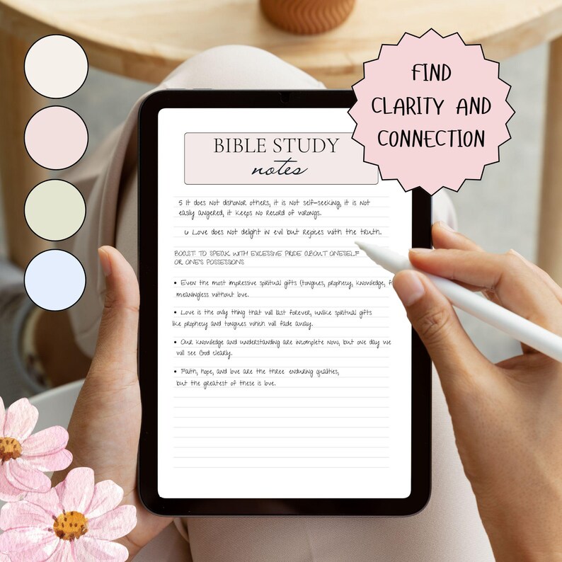 Bible Notes Template Bible Study Sheets Bible Verses Bible Journal Page ...
