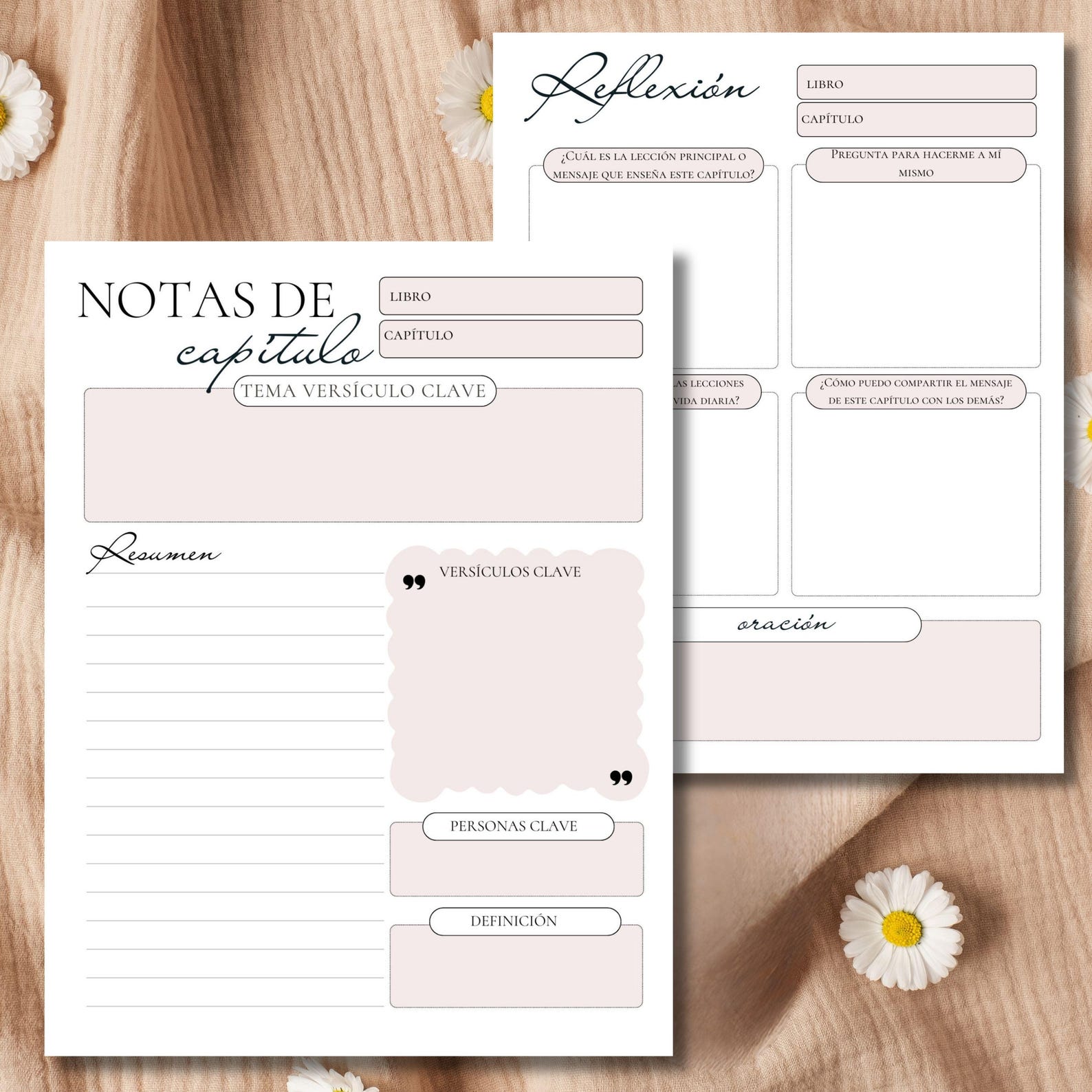 Spanish Bible Study Printable, Bible Scriptures Digital Bible Summary ...