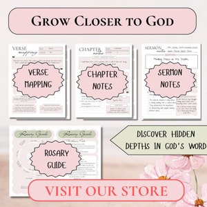 Sermon Notes, Worship Journal, Printable Sermon Journal, Prayer Board ...