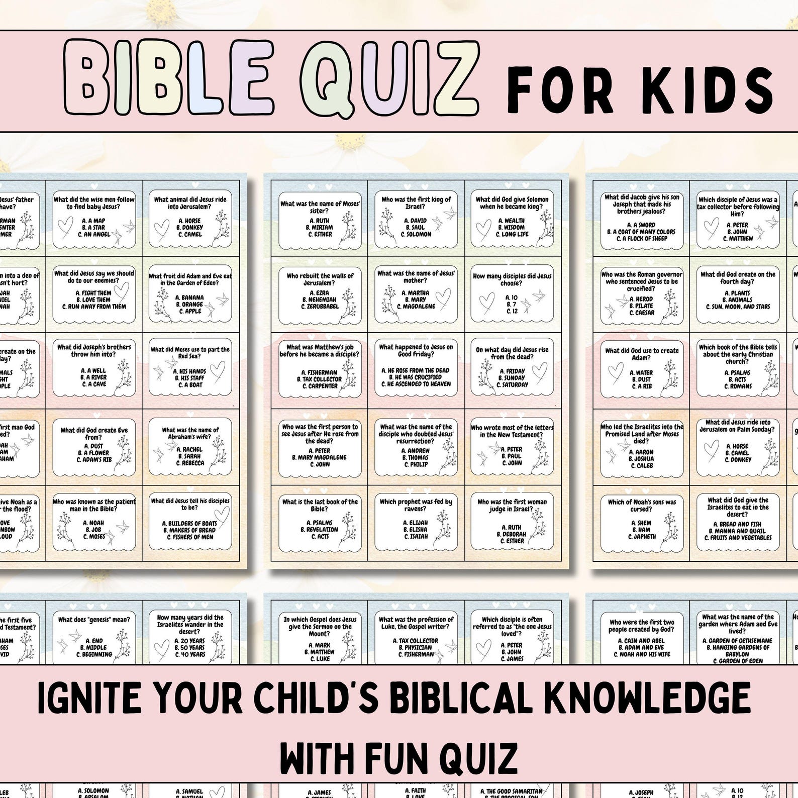 Bible Games, Bible Family Feud, Little Bible Lessons Bible Activity ...