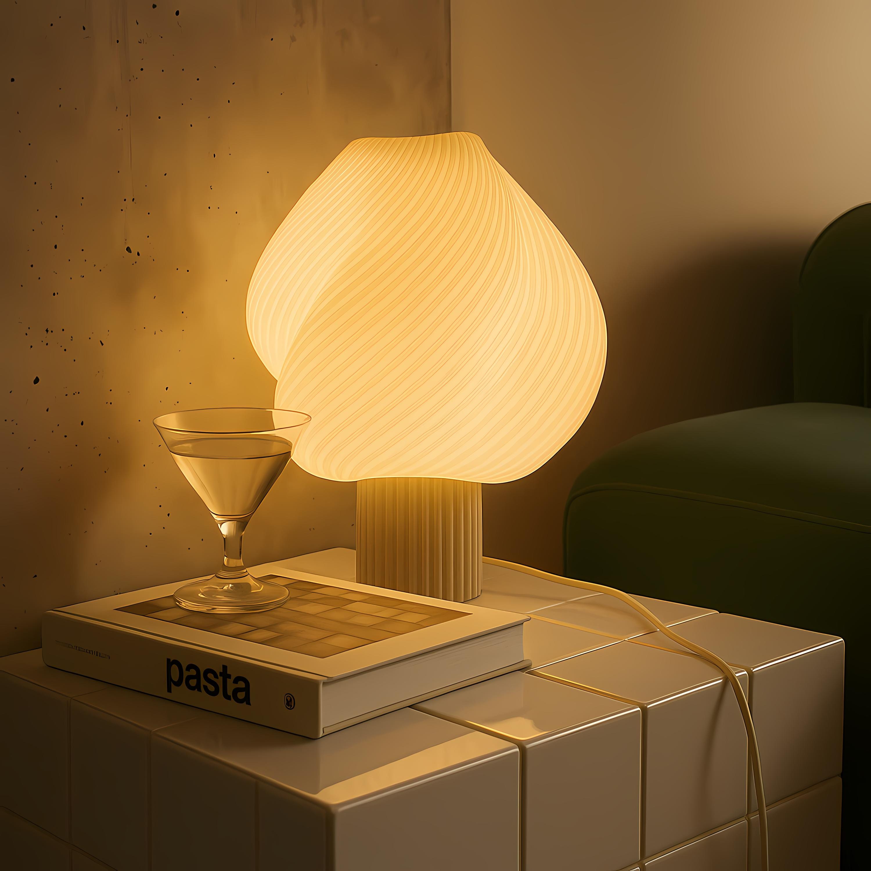 Modern Mushroom Table Lamp as a Desk Lamp for Retro Home Decor ...