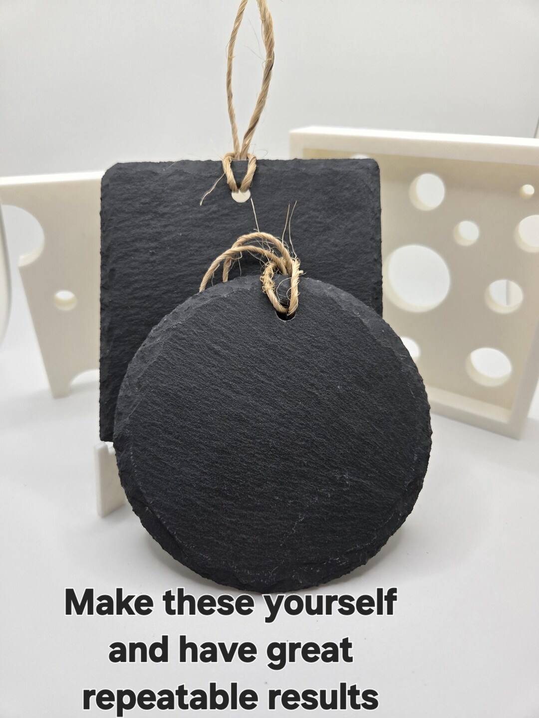 Slate Coaster Jig: Ornament Engraving Tool - Etsy