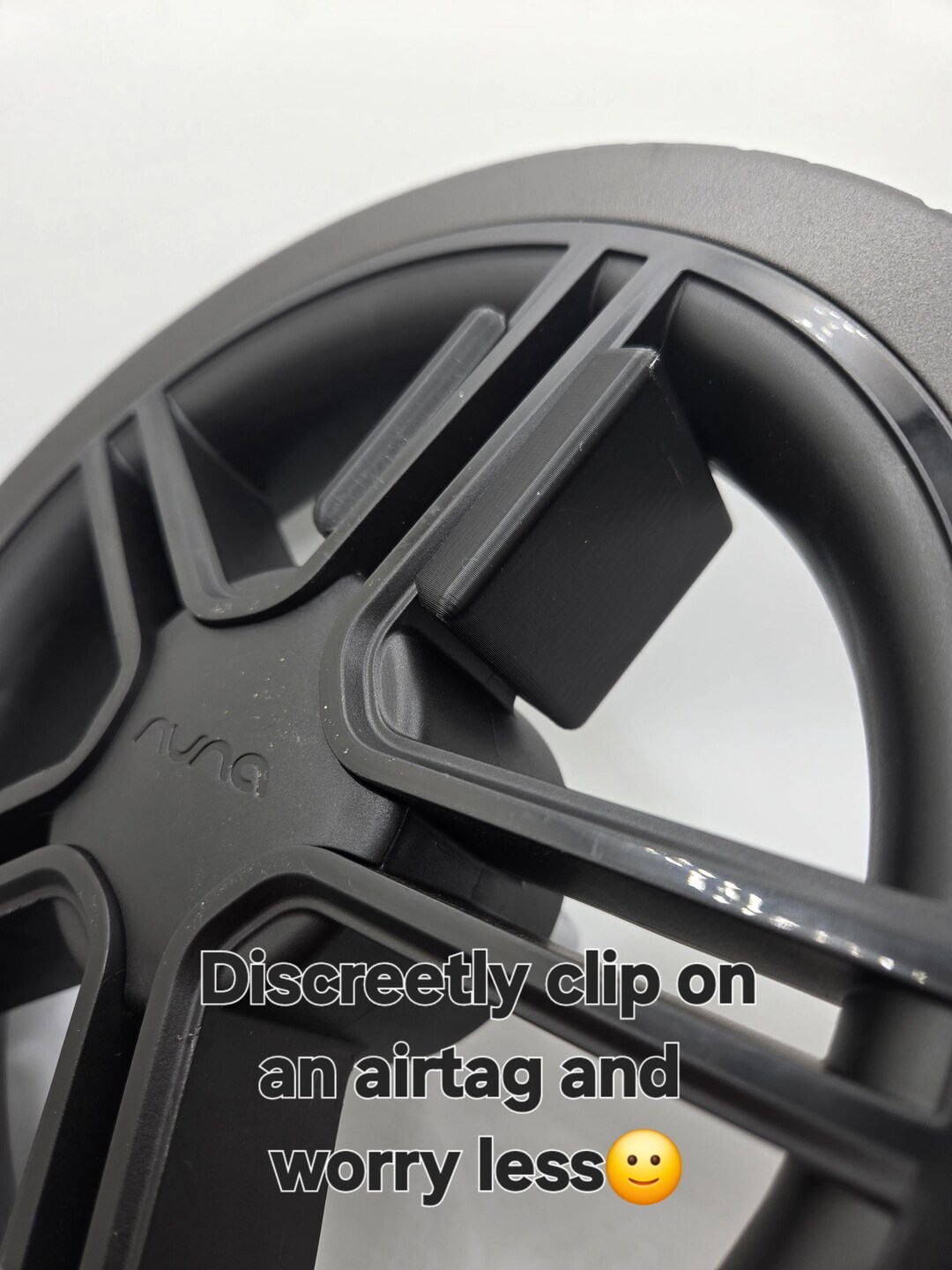 Nuna Pipa Tavo Stroller Travel System AirTag Clip Tracker Safety Anti ...