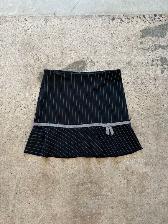 Vintage grey mini skirt - Gem