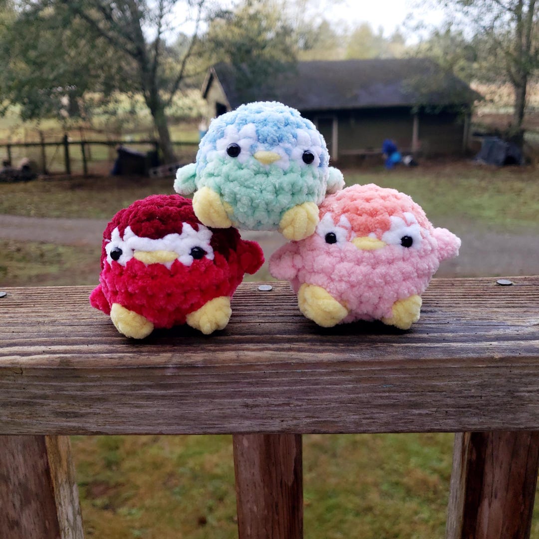 Mini Penguin Stuffy, Penguin, Plushie, Stuffed Animal, Gift, Holiday ...