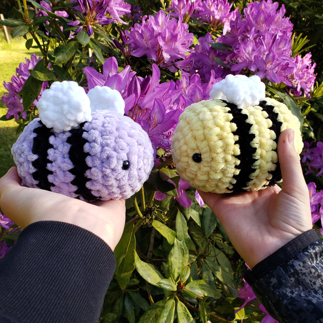 Mini Bee Stuffy, Mini Lavender Bee, Plushies, Toy, Gift, Honey Bees ...