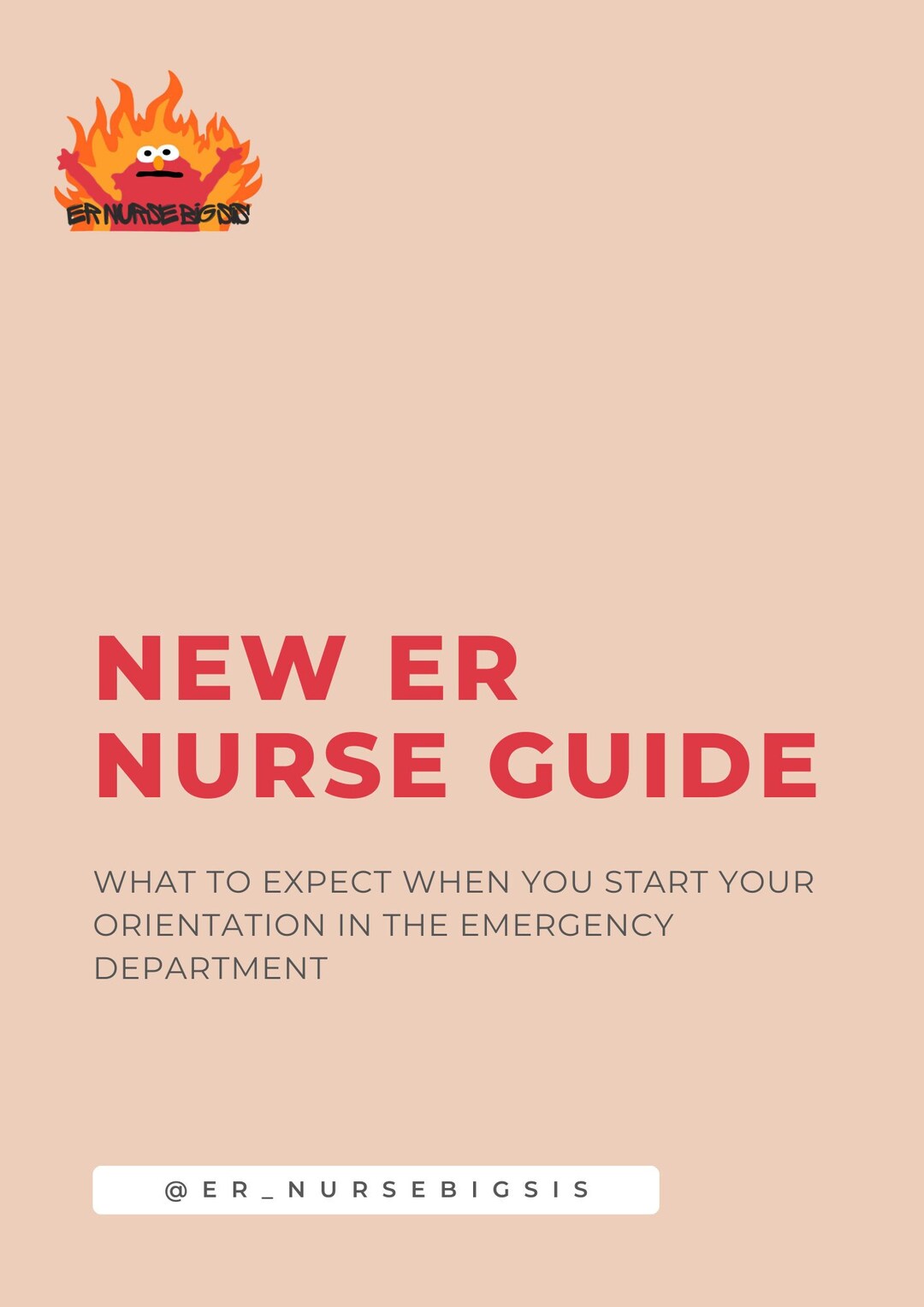 New Emergency Room (ER) Nurse Guide *digital PDF Only* - Etsy