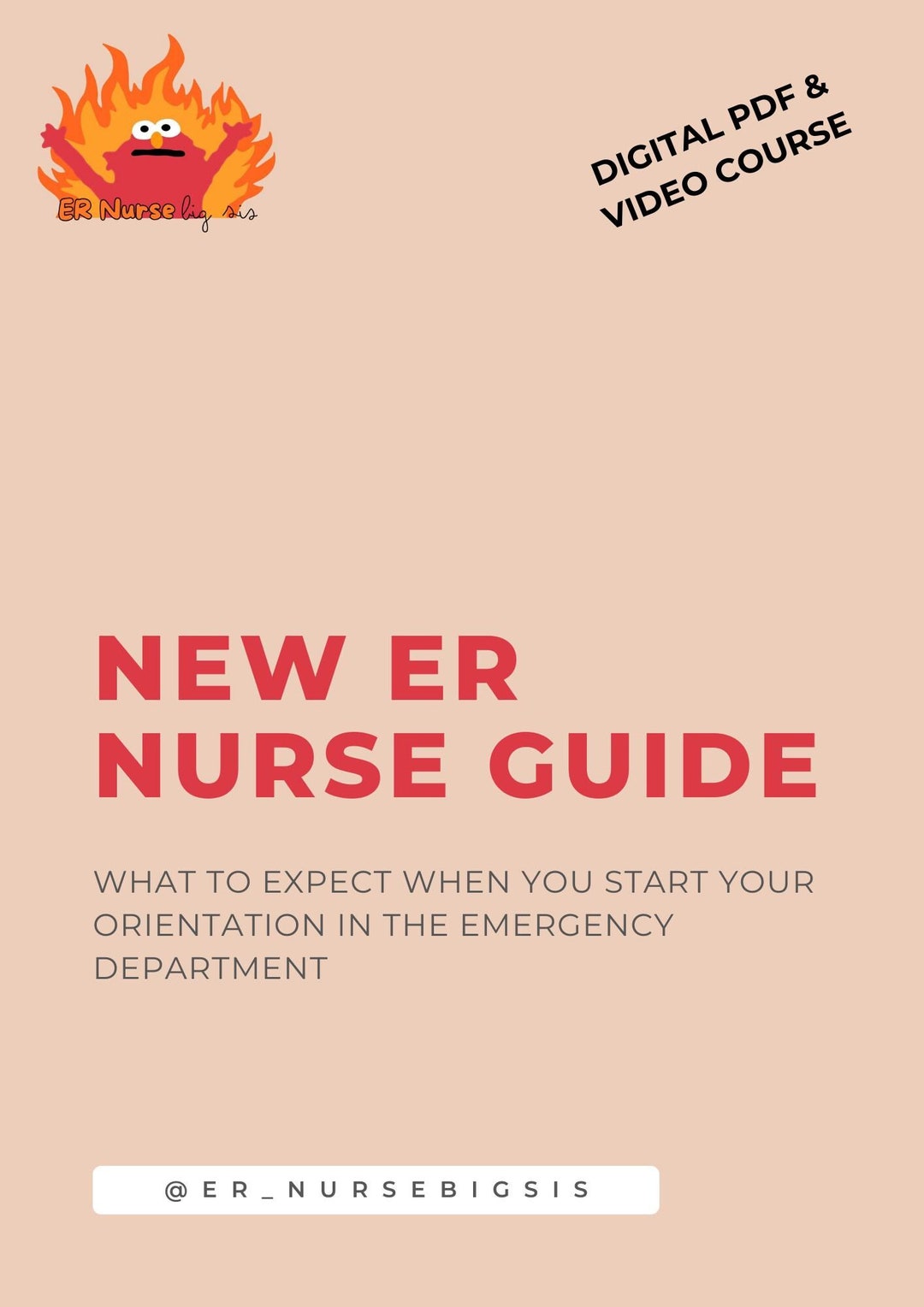 New Emergency Room (ER) Nurse Guide *digital PDF & Video Course* - Etsy