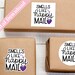 Smells Like Happy Mail Sticker SVG Wax Melt Printable | Etsy