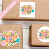 Smells Like Happy Mail Sticker SVG, Wax Melt Printable Stickers, Candle ...